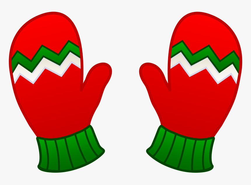 Single Clipart Mitten - Clip Art Mittens, HD Png Download , Transparent ...