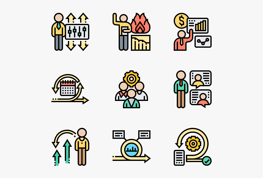 Scrum Process - Vet Icons Png, Transparent Png , Transparent Png Image ...