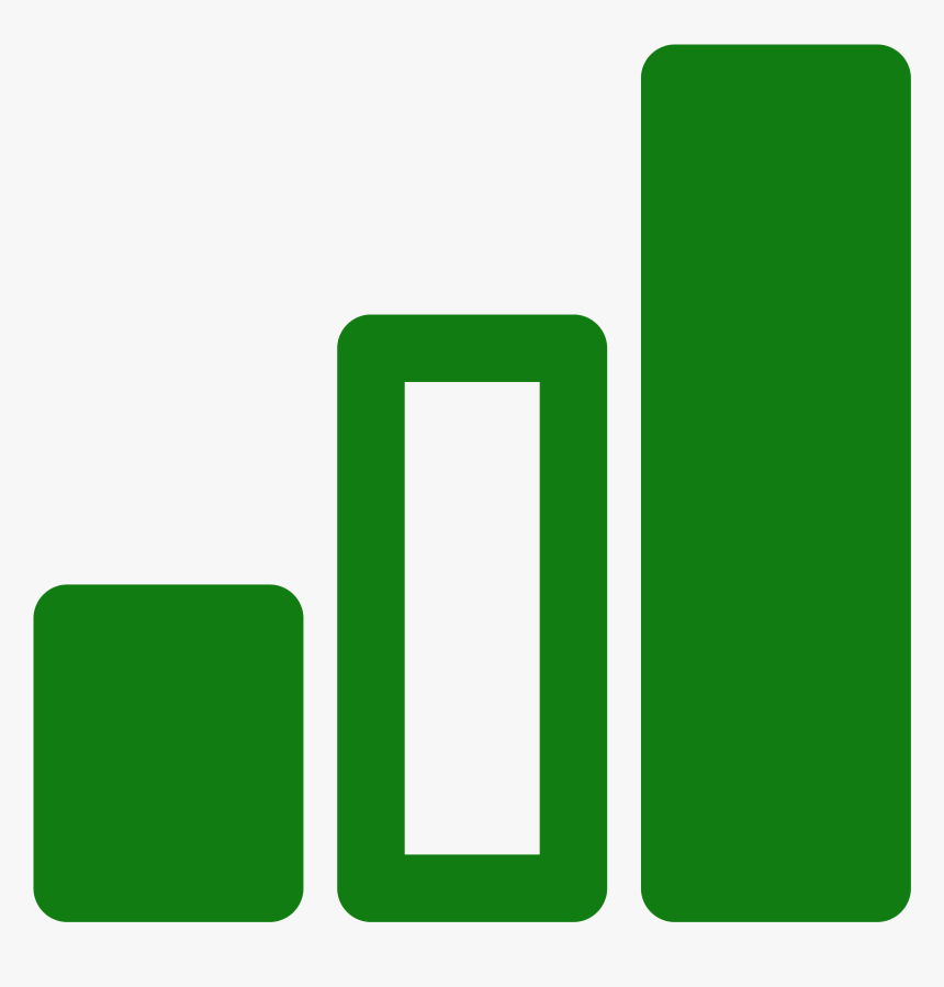 Bar Graph Icon Png - Bar Chart Icon Png Green, Transparent Png ...