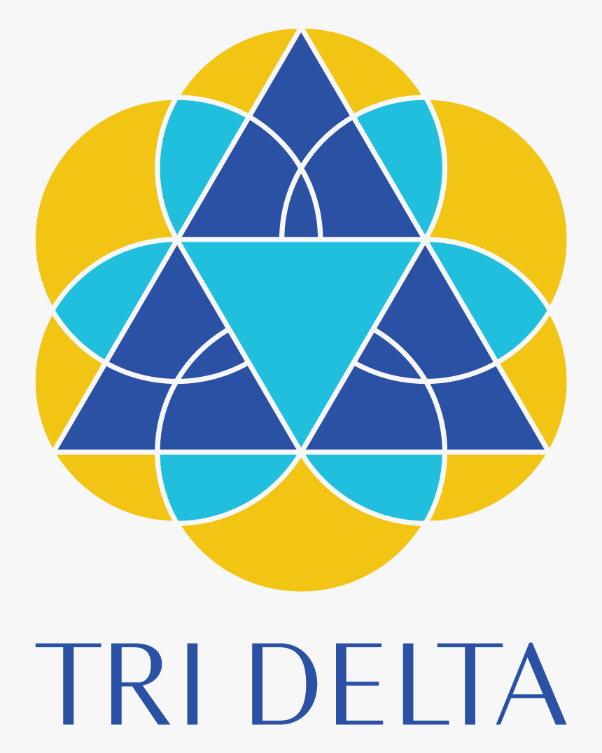 Delta Delta Delta Logo, HD Png Download , Transparent Png Image - PNGitem