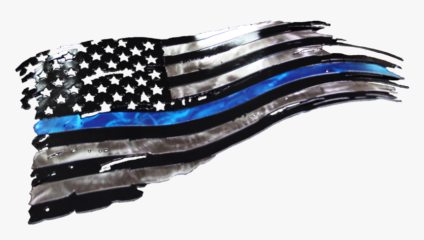 Blue Line Flag Png - Thin Blue Line Flag Logo, Transparent Png ...