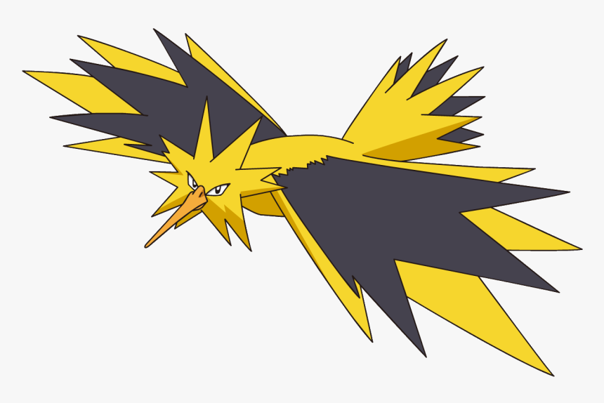 Yellow,clip - Zapdos Png, Transparent Png , Transparent Png Image - PNGitem