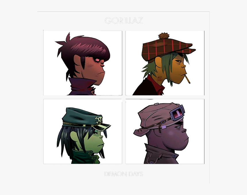 Gorillaz Demon Days 2d
