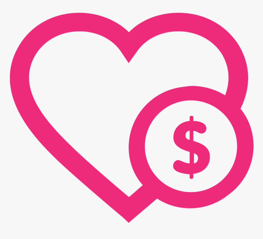 Transparent Moneypng - Donategive Money - Donation - Heart, Png ...