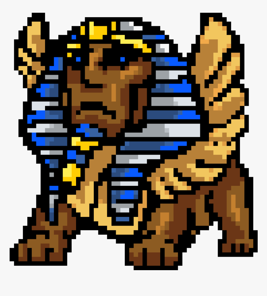 Pixel Art Sphinx Pixel, HD Png Download , Transparent Png Image - PNGitem