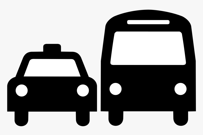 Taxi Clipart Public Transit - Transportation Clip Art, HD Png Download ...
