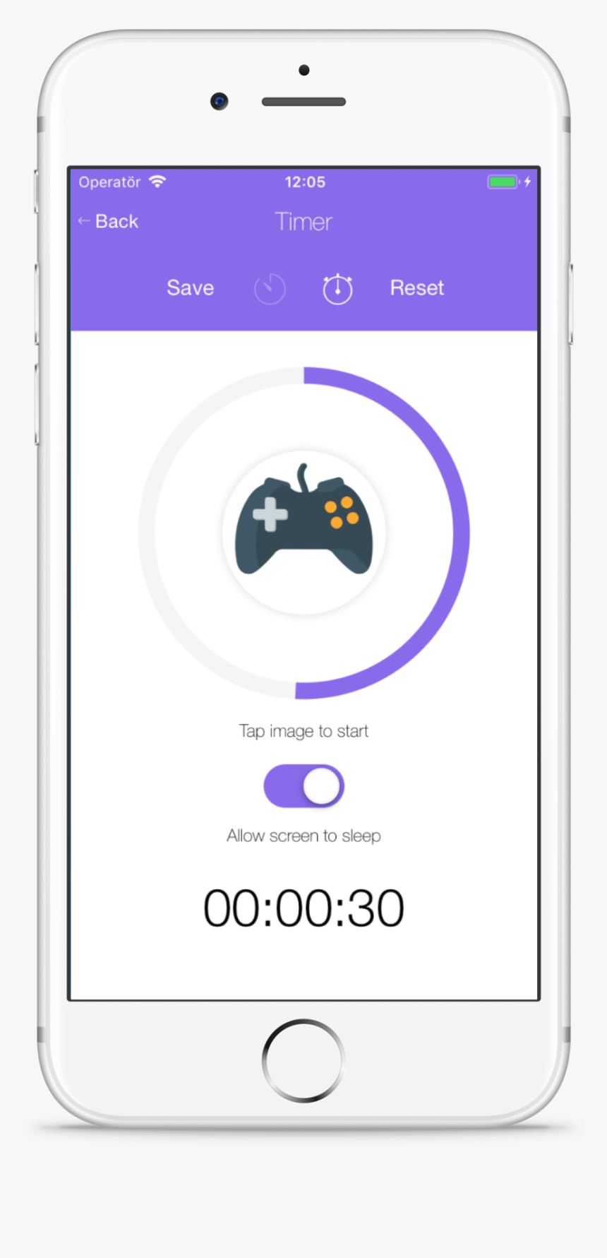 Visual Timer - Smartphone, HD Png Download , Transparent Png Image ...