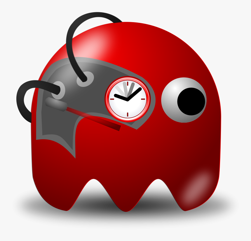 Padepokan Real Timer Svg Clip Arts - Devil Pac Man Ghost, HD Png ...