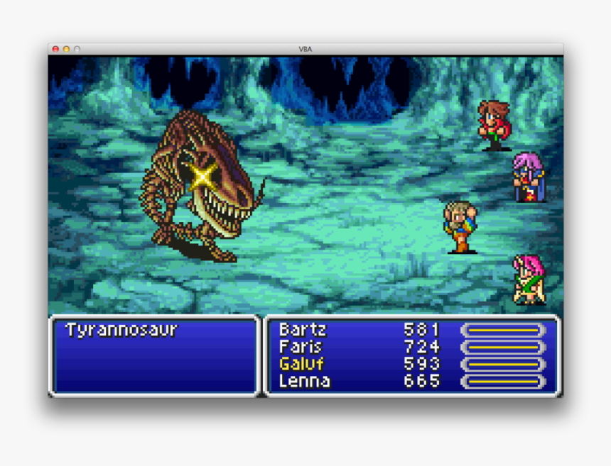 Final Fantasy V Gba, HD Png Download , Transparent Png Image - PNGitem