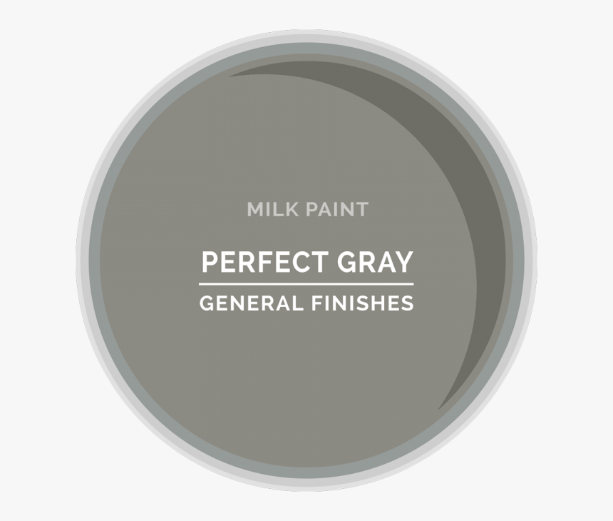 General Finishes Perfect Gray Milk Paint, HD Png Download , Transparent ...