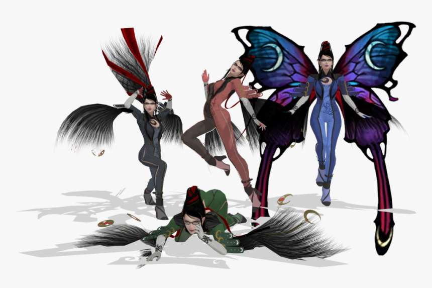 Wing,fictional Character,graphic Design,art - Bayonetta 3 Fan Art, HD ...