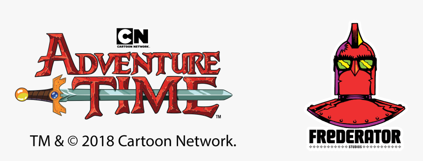 Adventure Time W Legal Line And Frederator Mark Logo - Adventure Time ...