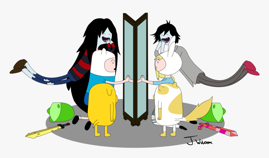 Adventure Time Reflection To Another World - Adventure Time Characters ...