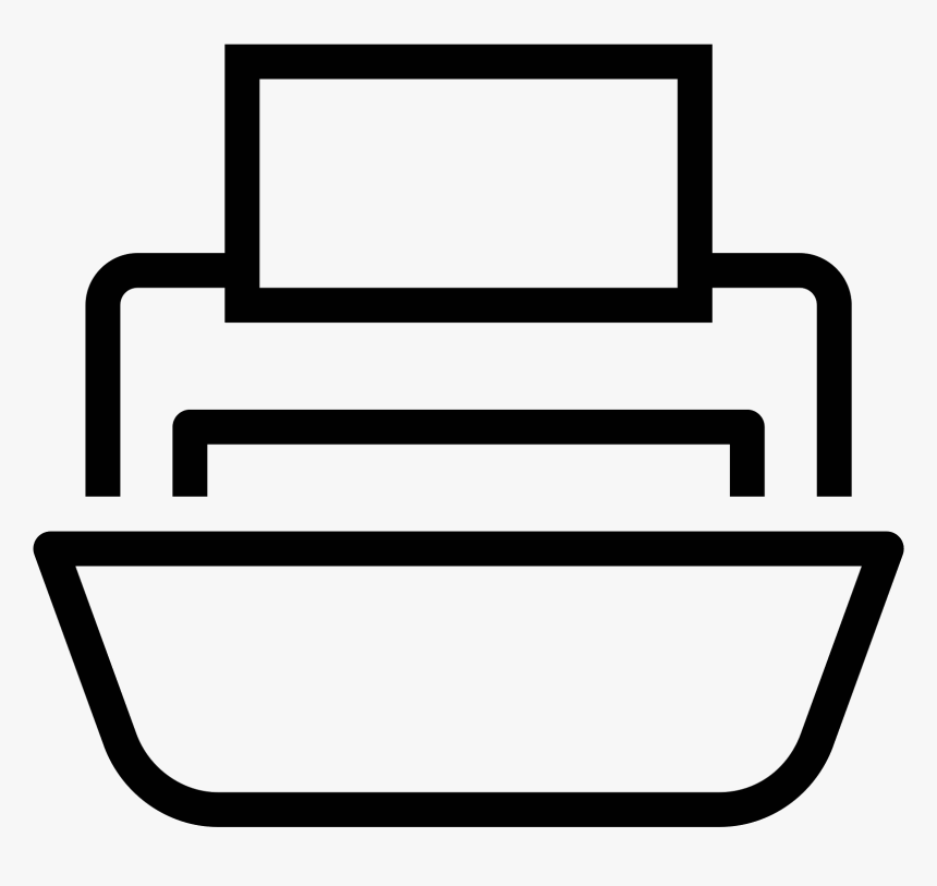 Free Download, Png And Vector - Printer Images Drawing Png, Transparent ...