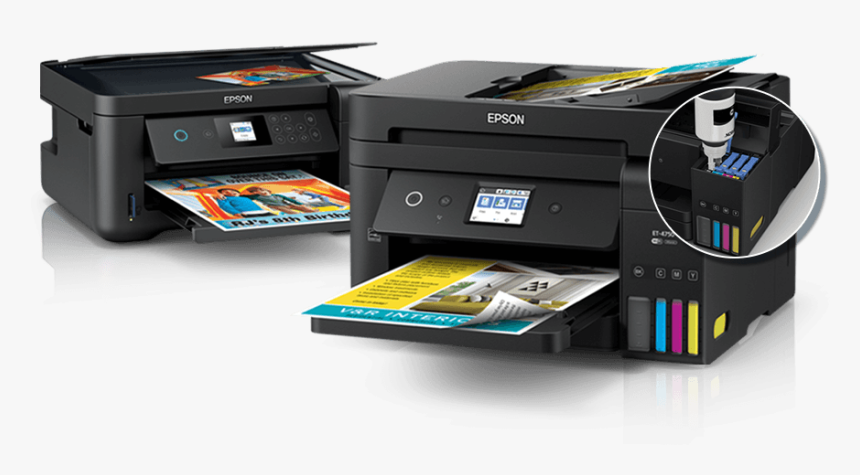 Transparent Electronics Inkjet Printing - Epson Ecotank Printers, HD ...