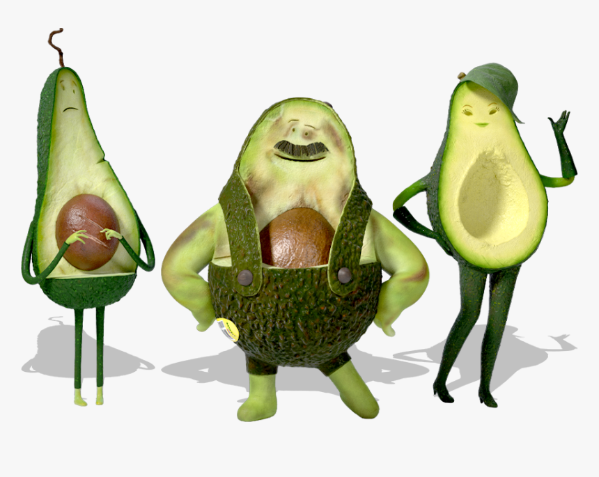 Transparent Avocados Png - Wholly Guacamole Character, Png Download ...