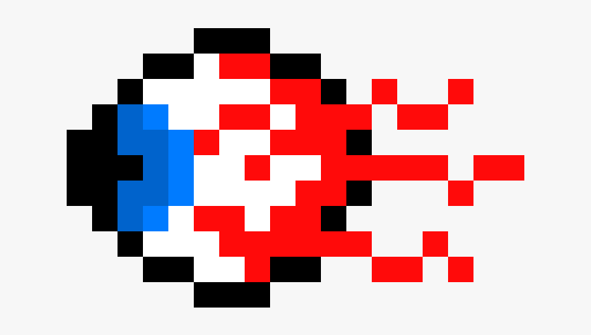 Eye Pixel Art Minecraft, HD Png Download , Transparent Png Image - PNGitem