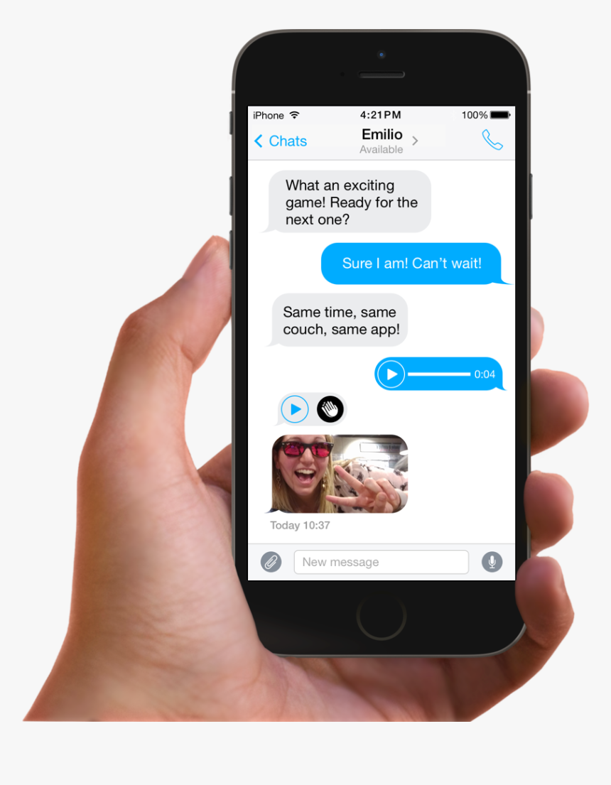 Facebook Mobile Hand Png, Transparent Png , Transparent Png Image - PNGitem