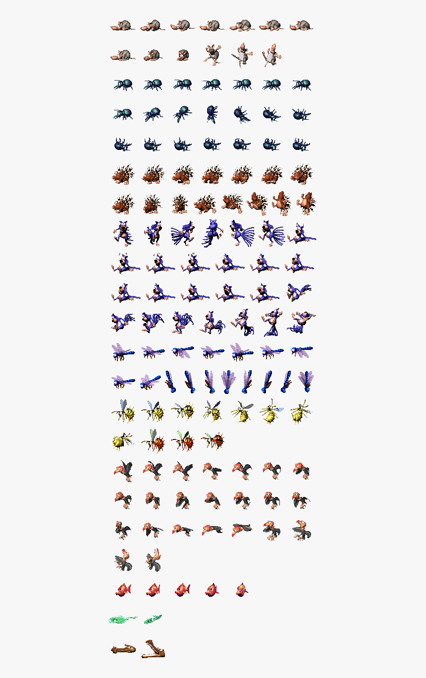 Enemies Donkey Kong Country, HD Png Download , Transparent Png Image ...