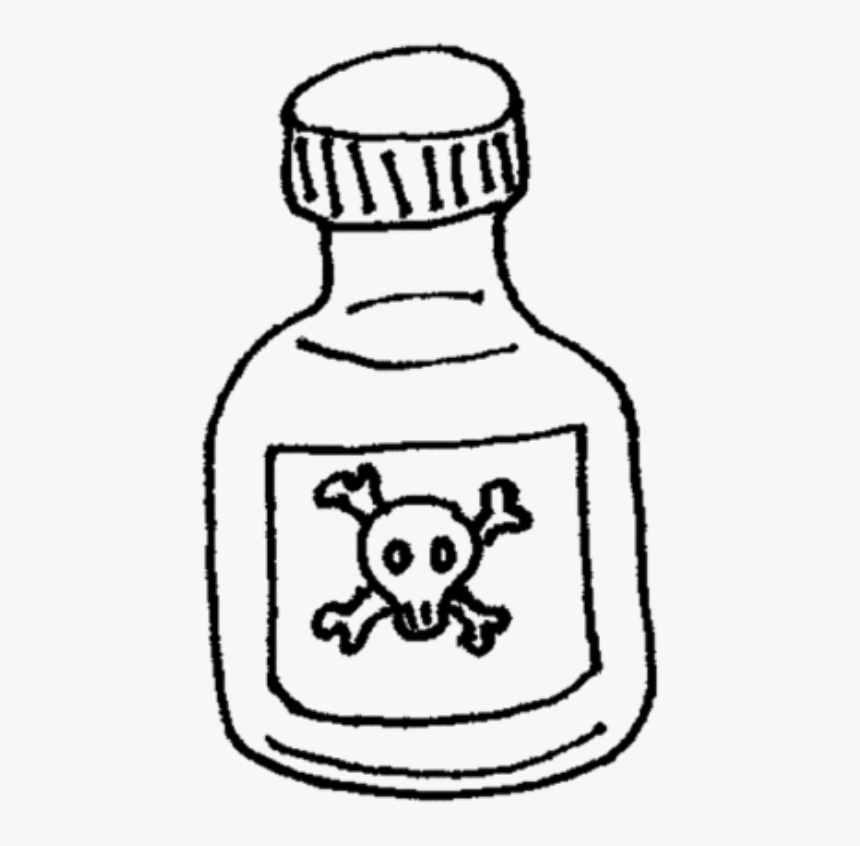 Poison Bottle Drawing