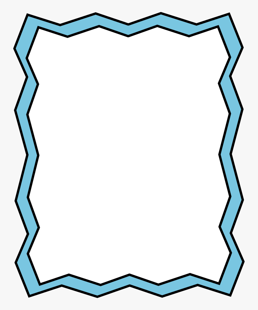 Blue Page Borders