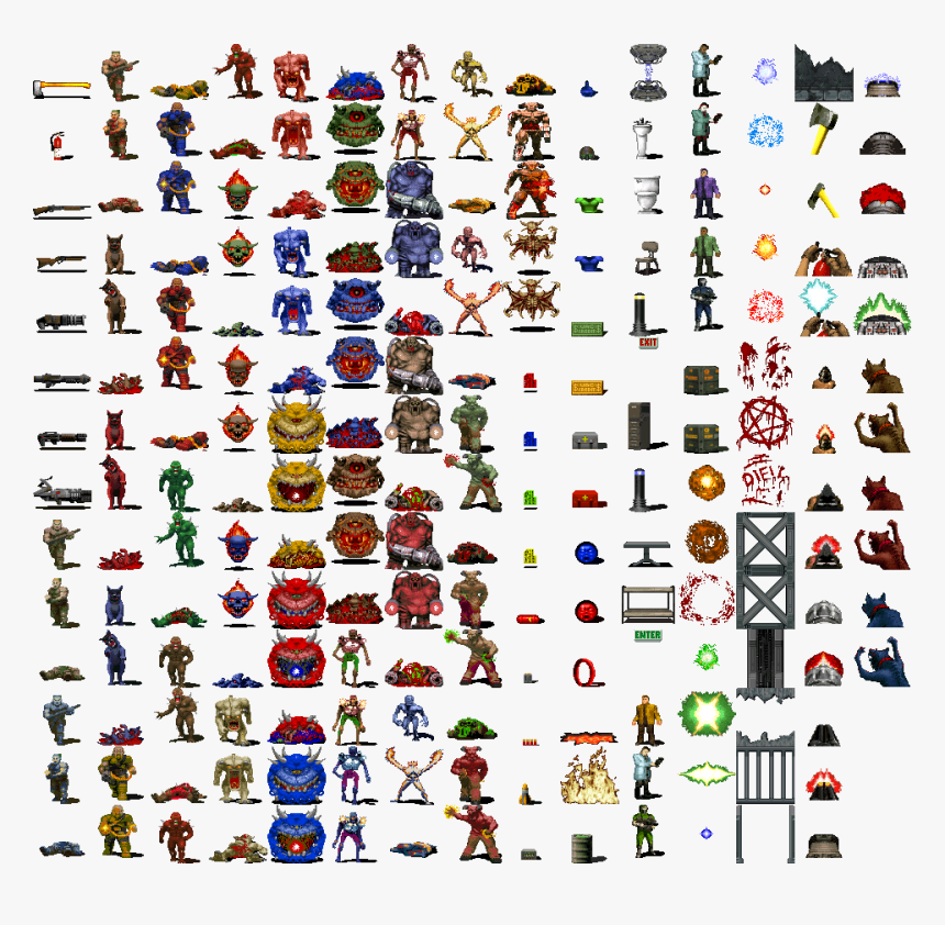 Doom sprites