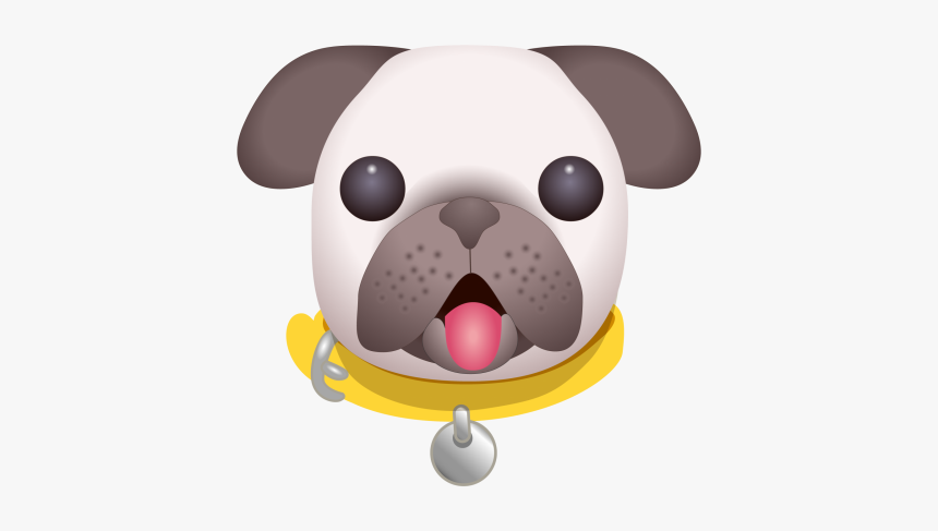 Everyone Stay Calm, There S A Pug Emoji Coming - Pug Emoji, HD Png ...
