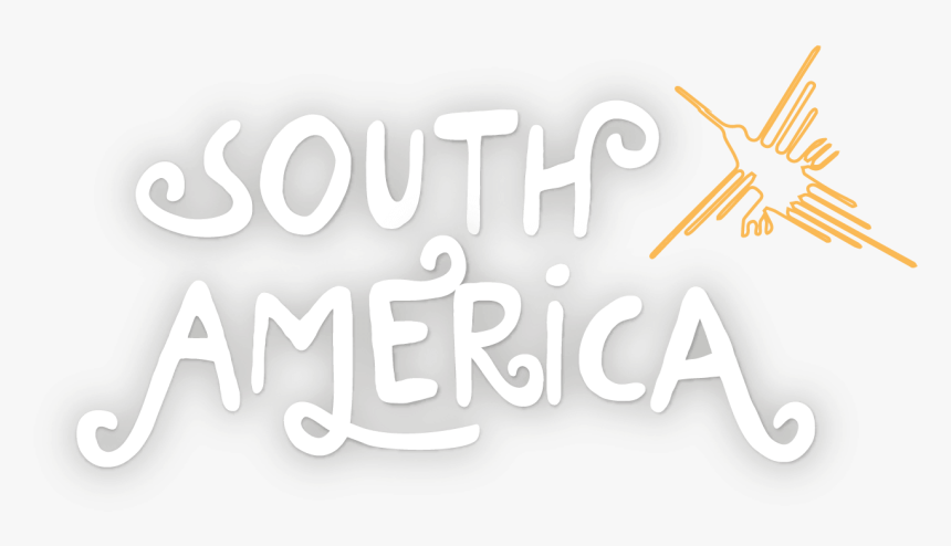 South America - Calligraphy, HD Png Download , Transparent Png Image ...
