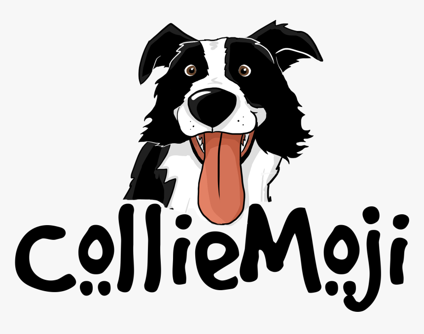 Transparent Dog Emoji Png - Border Collie Emoji, Png Download ...