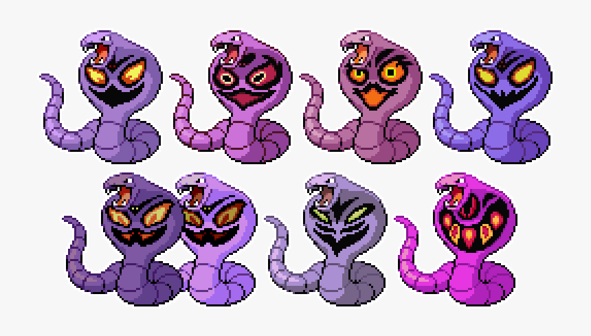 Glänzender Arbok Sprite