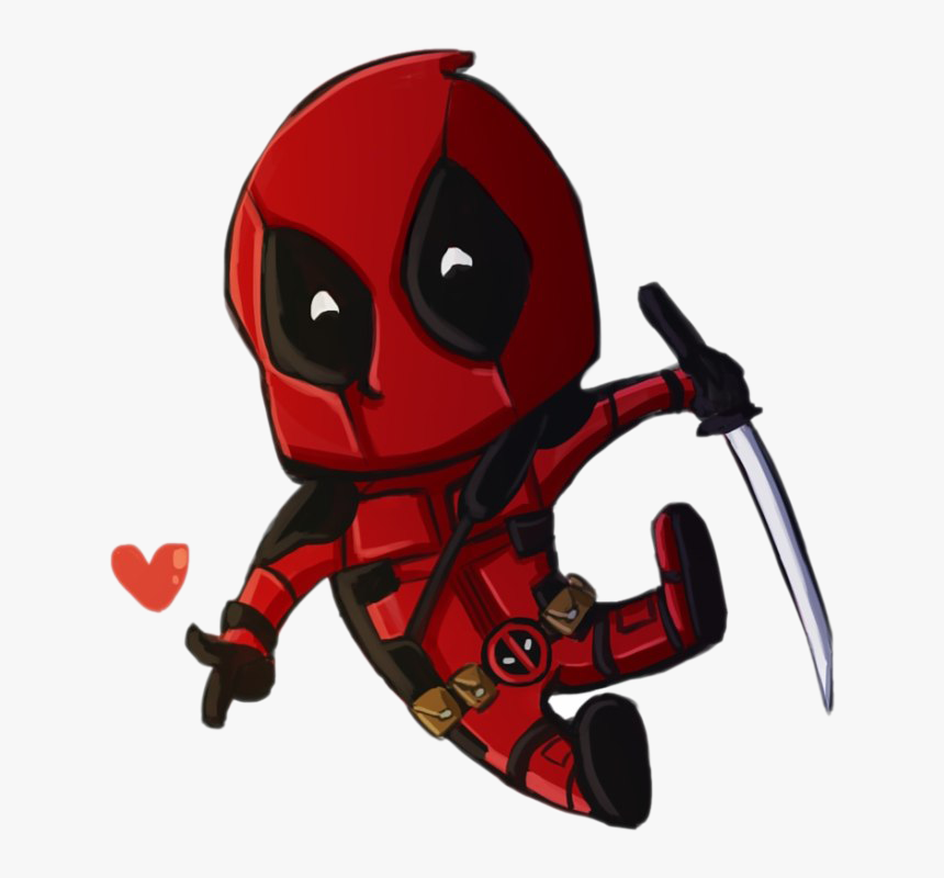 Chibi Deadpool T Shirts, HD Png Download , Transparent Png Image - PNGitem