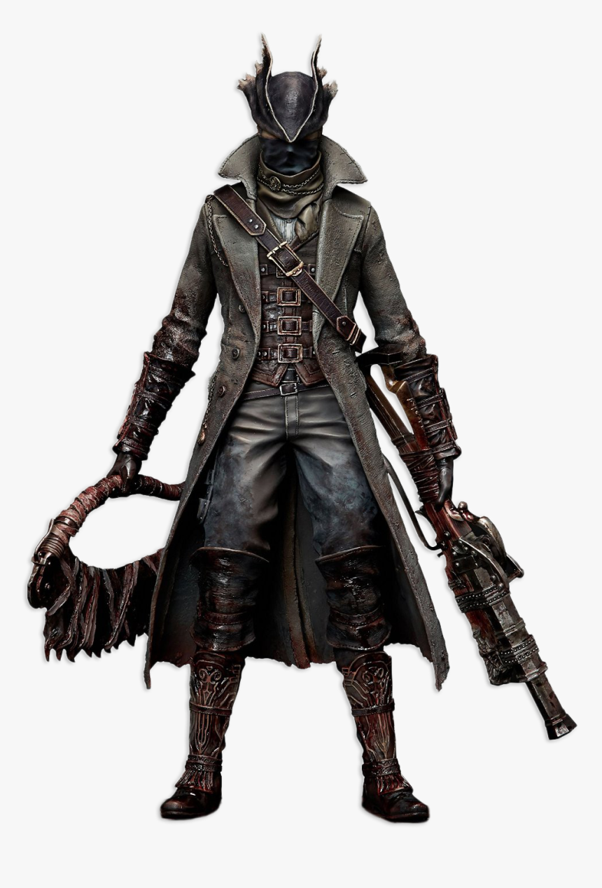 Dark Souls Character Png - Bloodborne Hunter, Transparent Png ...
