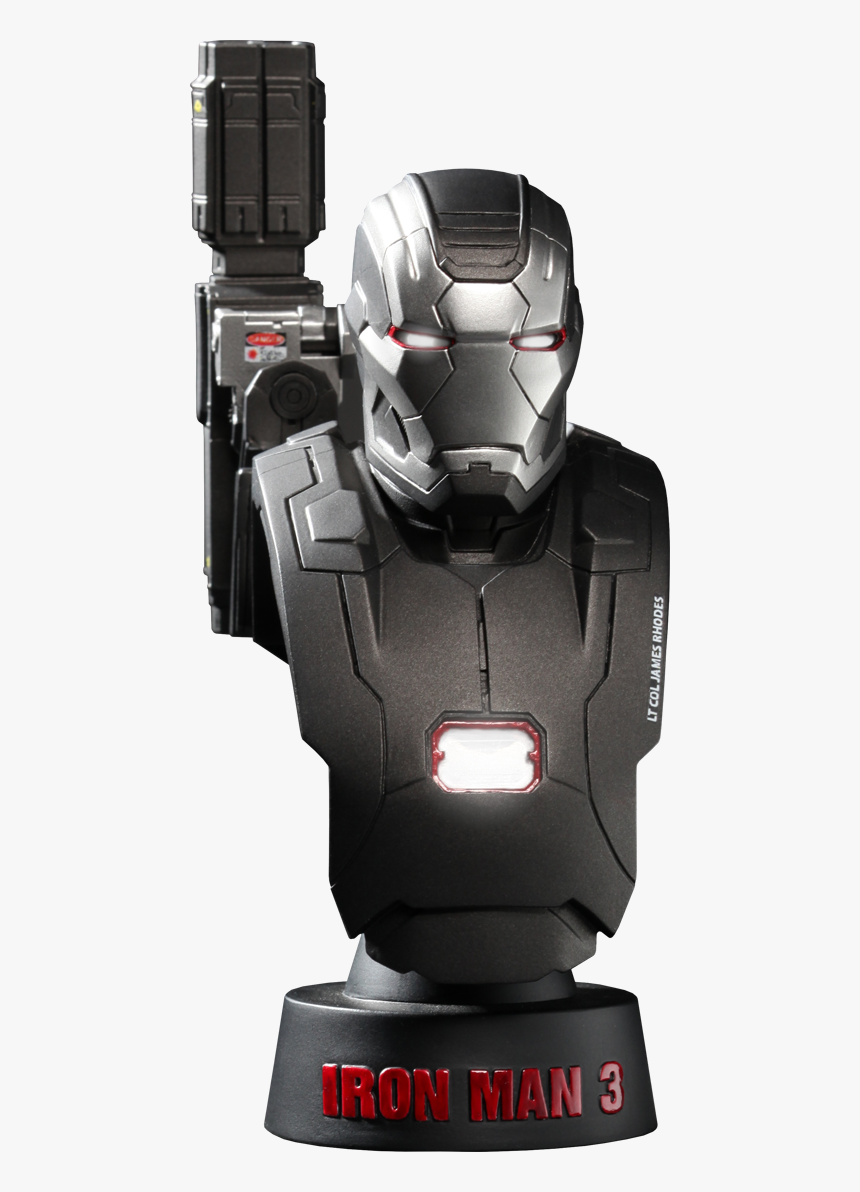 Hot Toys Iron Man War Machine Bust, HD Png Download , Transparent Png ...