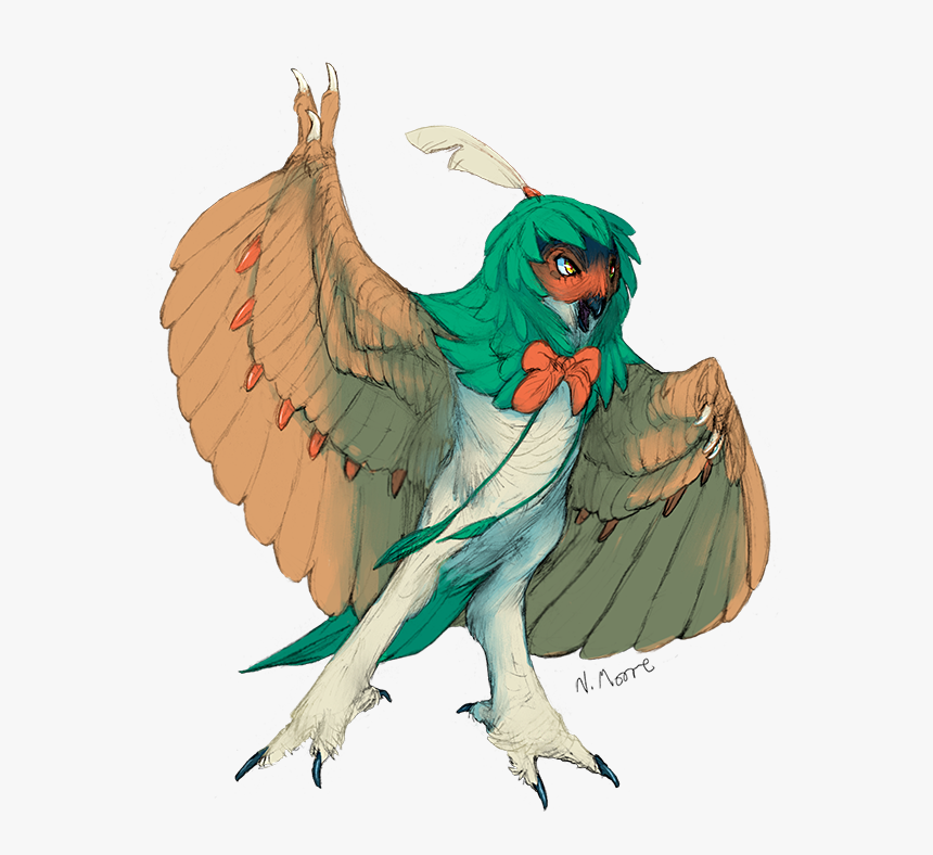 Transparent Decidueye Png - Realistic Pokemon Decidueye, Png Download ...