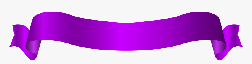 Violet Banner Png Image - Ribbon Purple, Transparent Png , Transparent ...