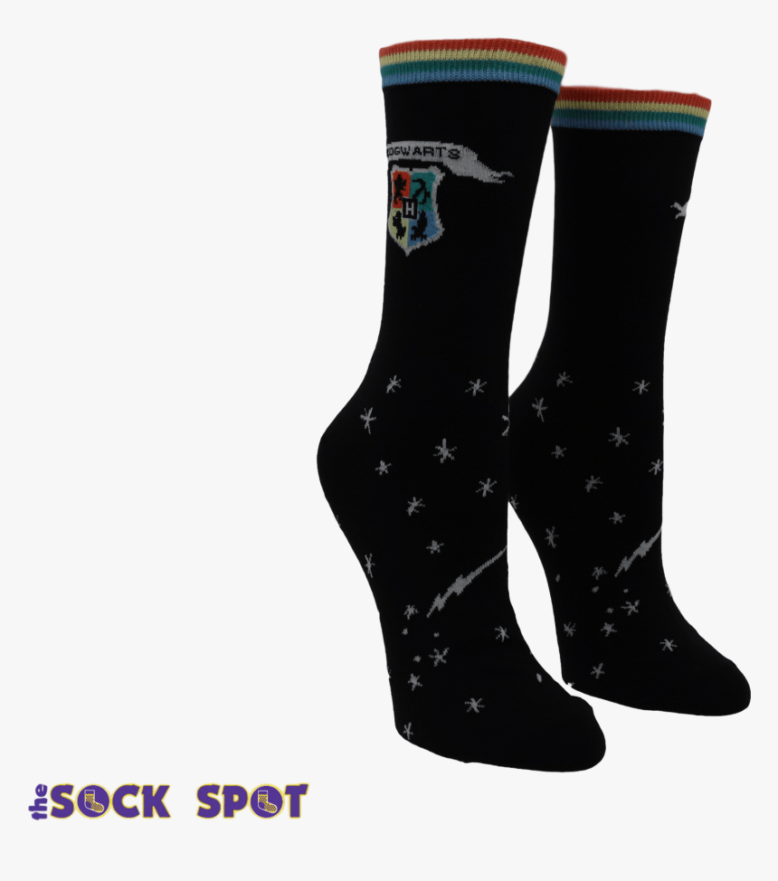 Harry Potter Hogwarts Crest Socks - Sock, HD Png Download , Transparent ...