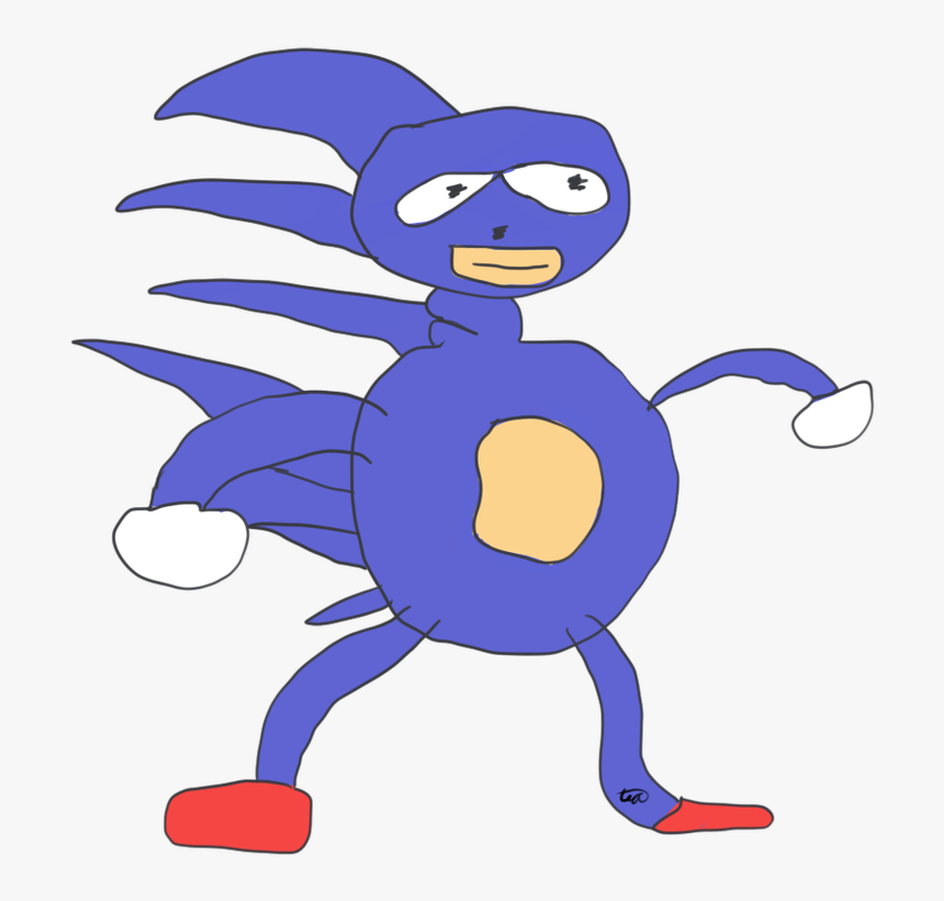 Sanic Tribute By Hetaliashero On Deviant - Transparent Sanic Png, Png ...