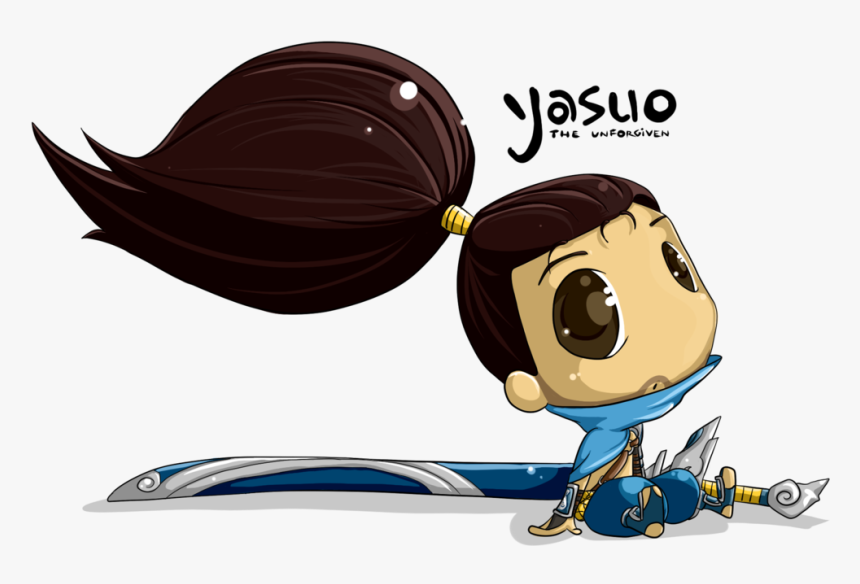 League Of Legends Chibi Yasuo, HD Png Download , Transparent Png Image ...