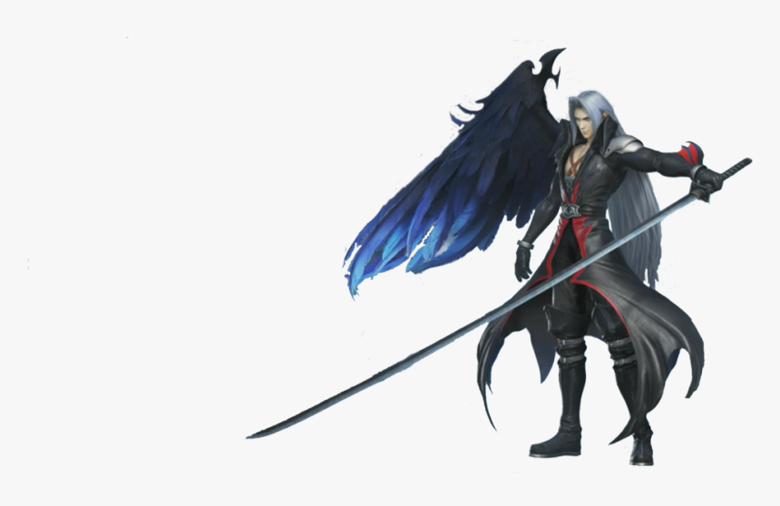 Sephiroth Transparent - Sephiroth Kingdom Hearts Dissidia, HD Png ...