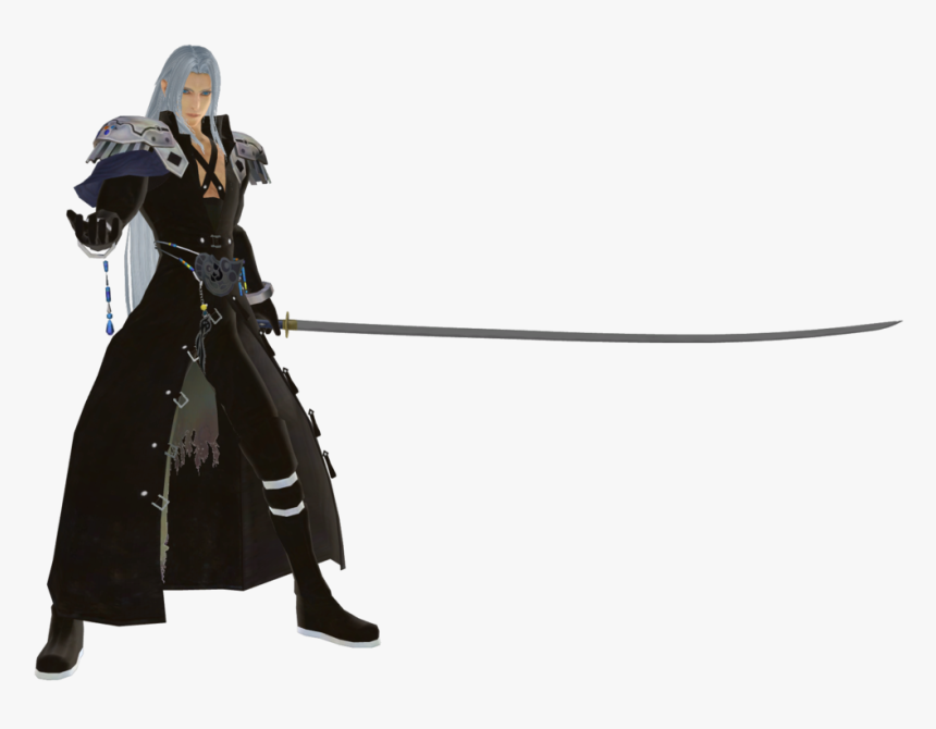 Transparent Cloud Strife Png - Final Fantasy Sephiroth Mmd, Png ...