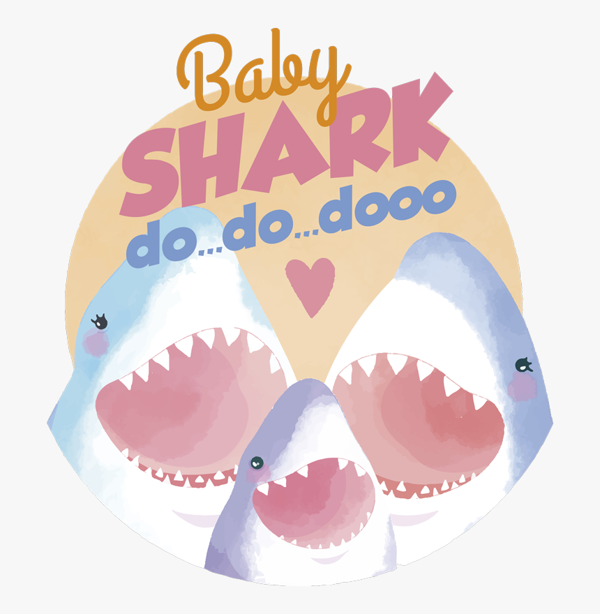 Transparent Baby Shark Png - Great White Shark, Png Download ...