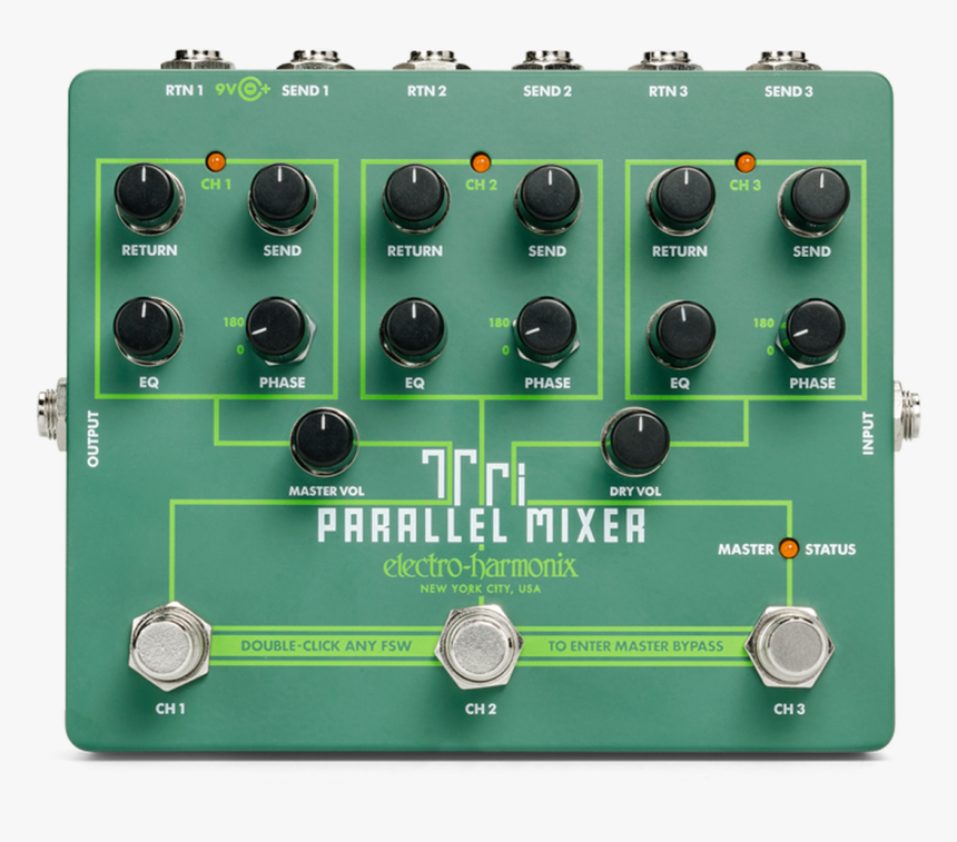 Ehx Tri Parallel Mixer, HD Png Download , Transparent Png Image - PNGitem