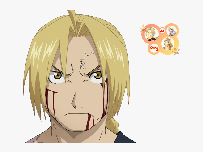 Transparent Edward Elric Png - Fullmetal Alchemist Brotherhood Edward ...