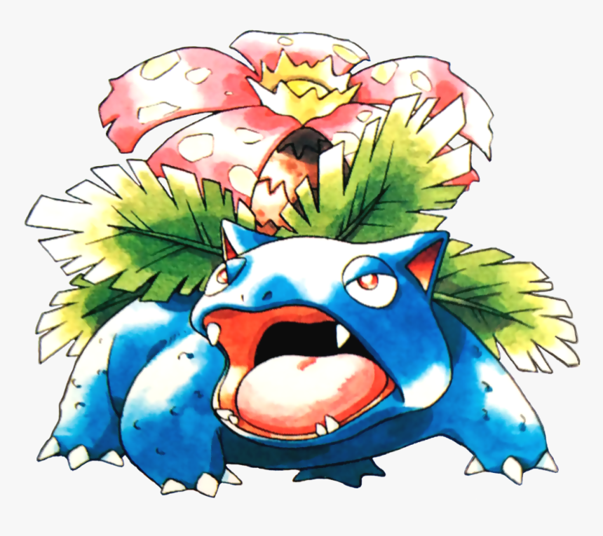 Venusaur Red And Blue, HD Png Download , Transparent Png Image - PNGitem