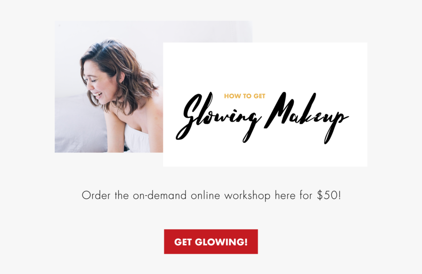How To Get Glowing Makeup Header 3 - Photo Shoot, HD Png Download ...