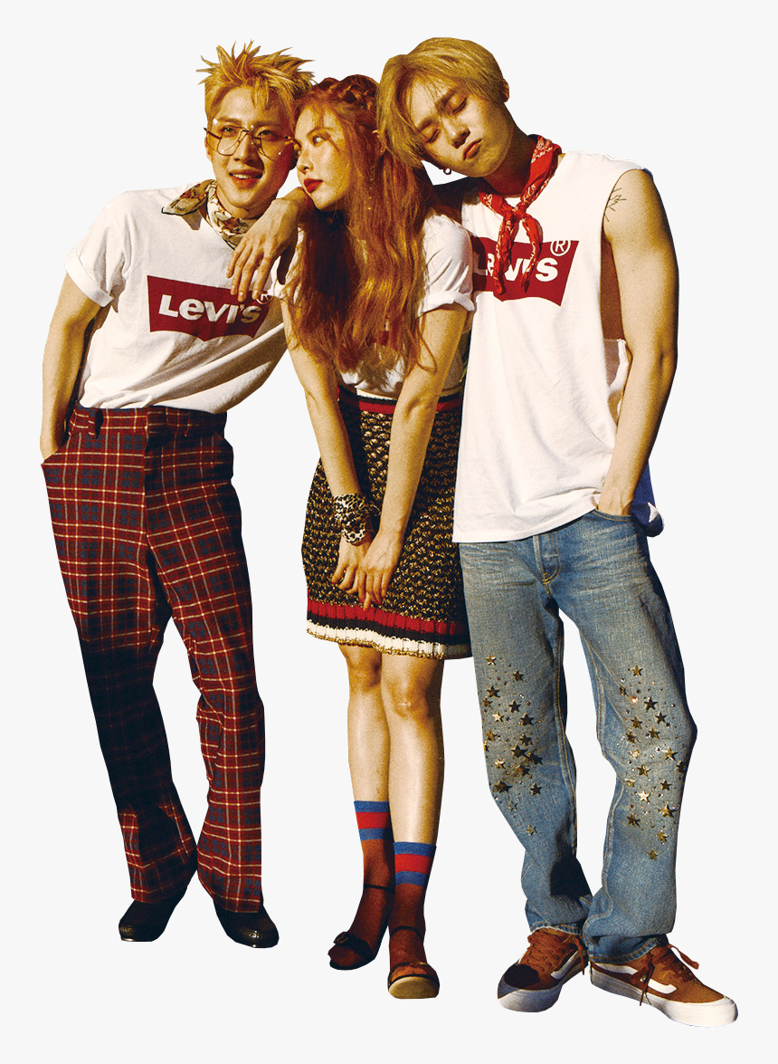 Triple H Png Kpop , Png Download - Hyuna E Dawn And Hui, Transparent ...