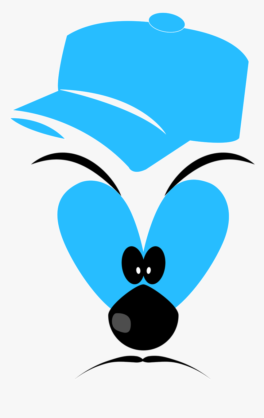 Png Character Mean Face Free Picture - Blue Faced Cartoon Character Png ...