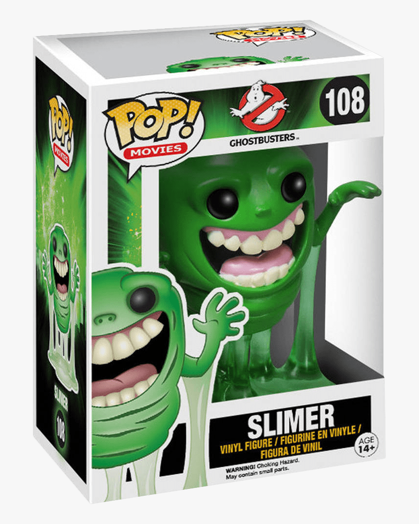 Funko Pop Slimer, HD Png Download , Transparent Png Image - PNGitem