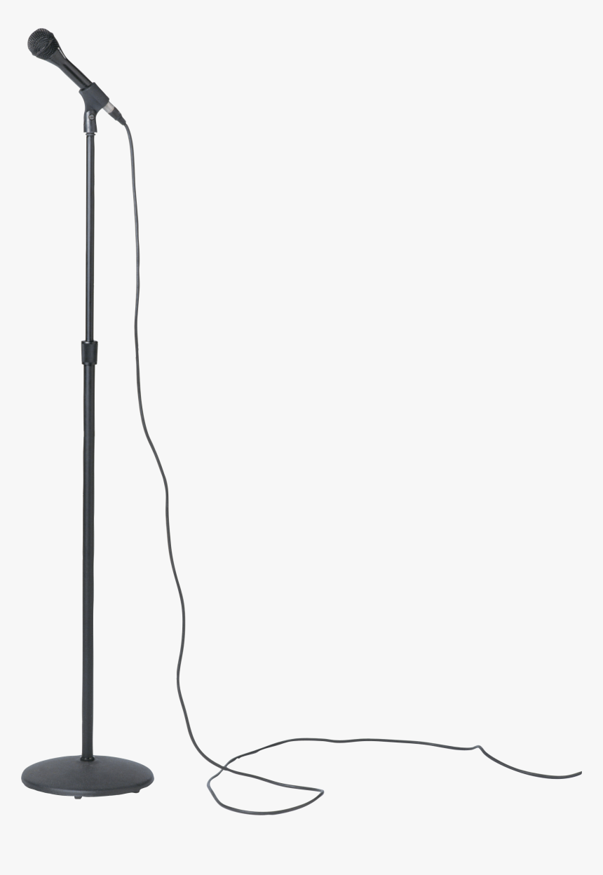 Microphone Stand Transparent Background, HD Png Download , Transparent ...