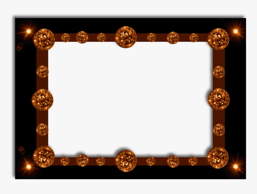 Diamond Border Design - Design Photo Frame, HD Png Download ...
